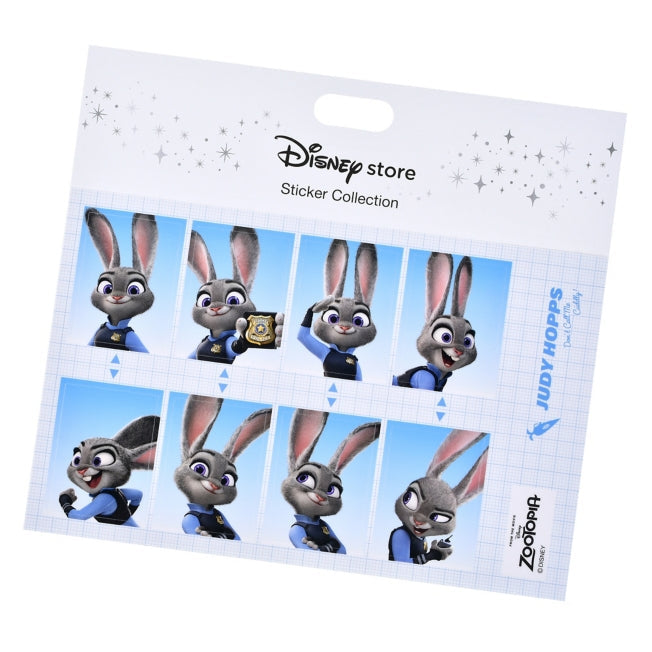 Judy Hopps Seal Sticker Passport Photo Style